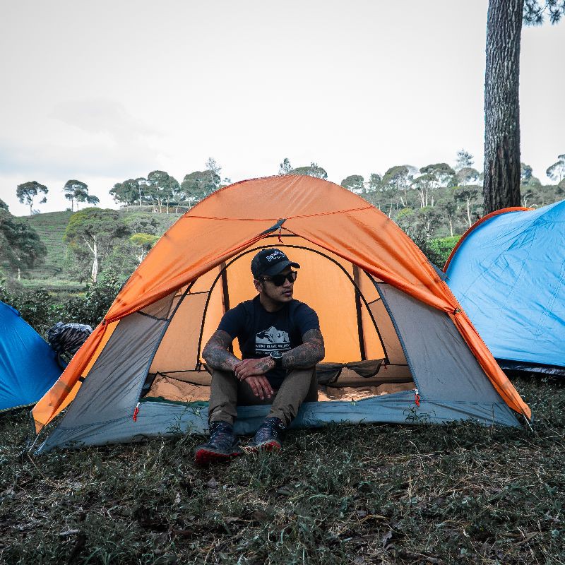 Jual tenda camping double layer - tenda imported frame alloy - tenda ...