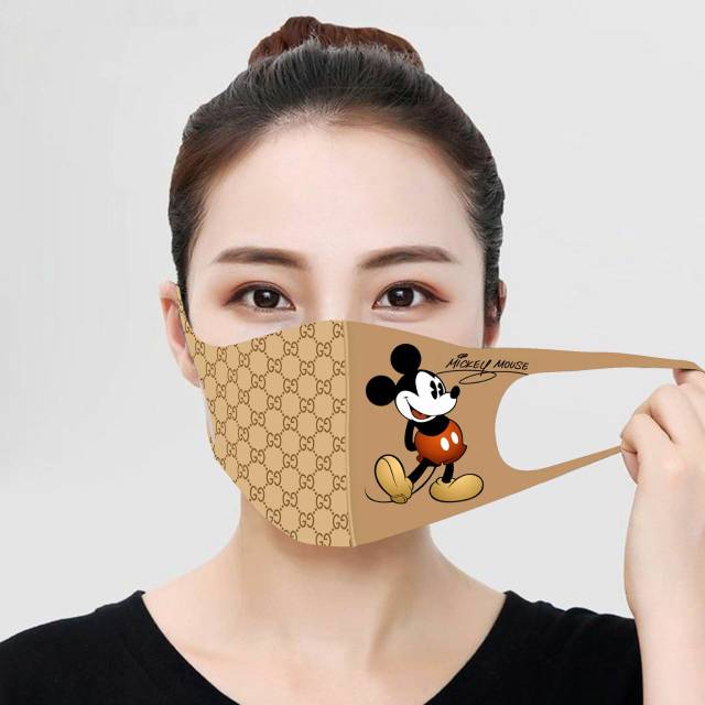Jual MASKER GUCCI MICKEY MOUSE - LIGHT / SOFT BROWN | SCUBA PREMIUM ...