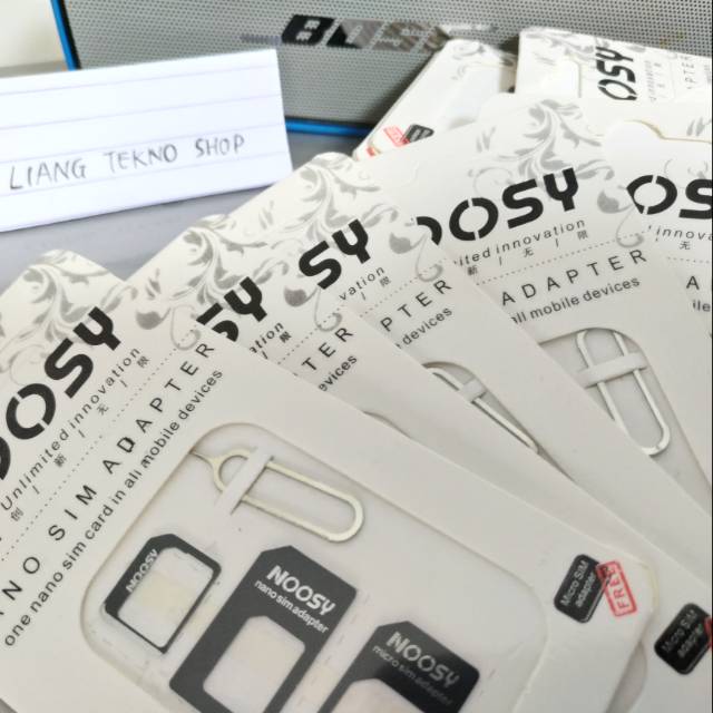 Jual Sim Tray Ejector Injector gratis nano sim adapter merk noosy murah ...