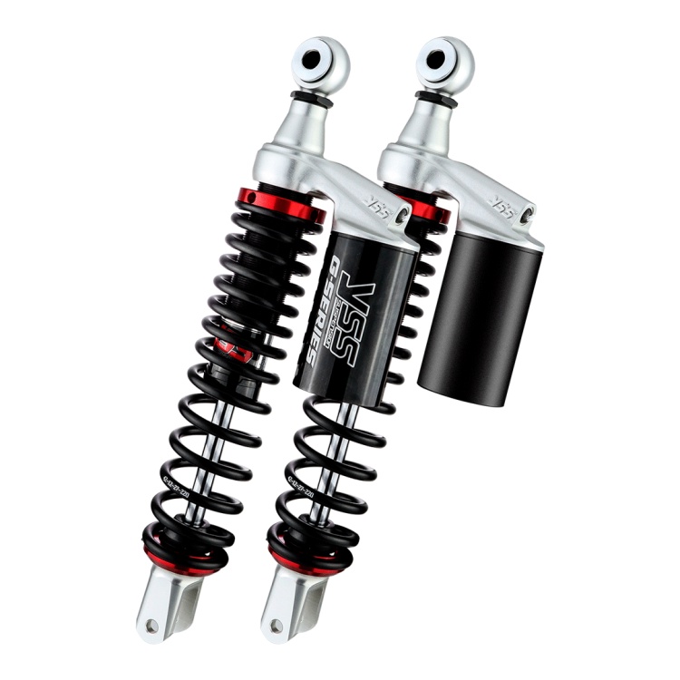 Jual Shock breaker Honda New PCX 150 350mm G-Plus All Black Reservoir YSS Original | Shopee ...