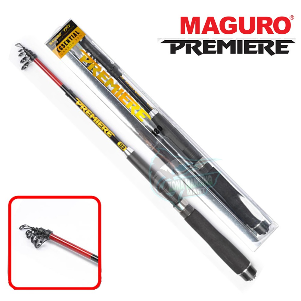 Jual Joran Antena MAGURO PREMIERE | Joran Teleskopik kaku Carbon | Shopee Indonesia