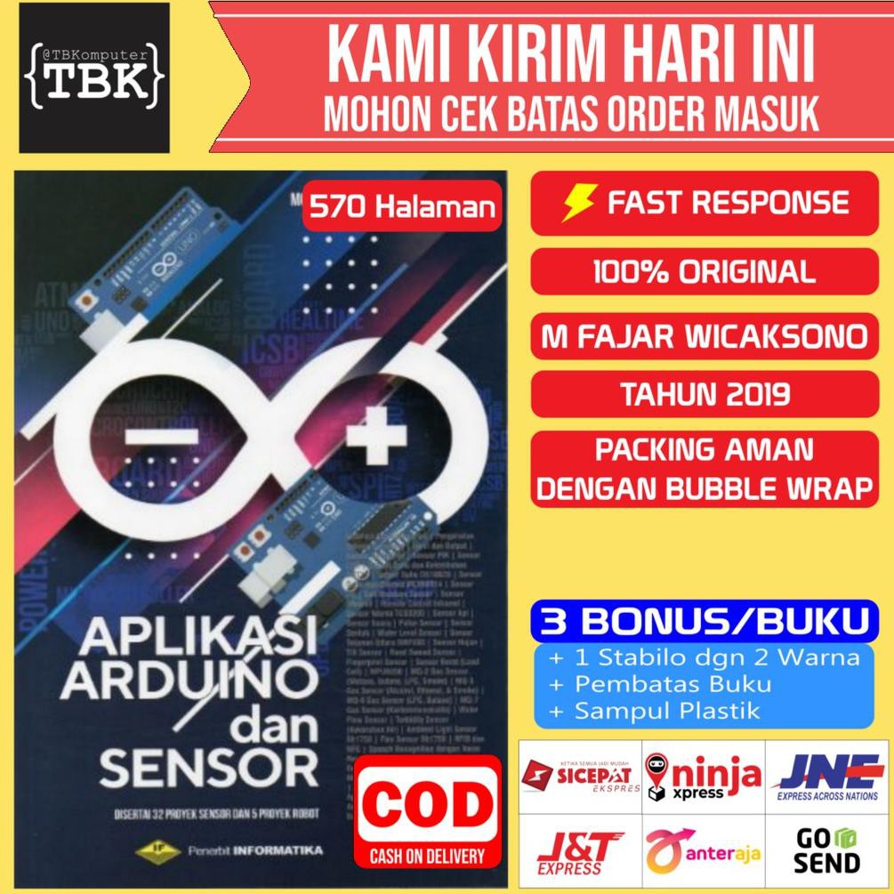 Jual BUKU APLIKASI ARDUINO SENSOR (KODE 7462) | Shopee Indonesia