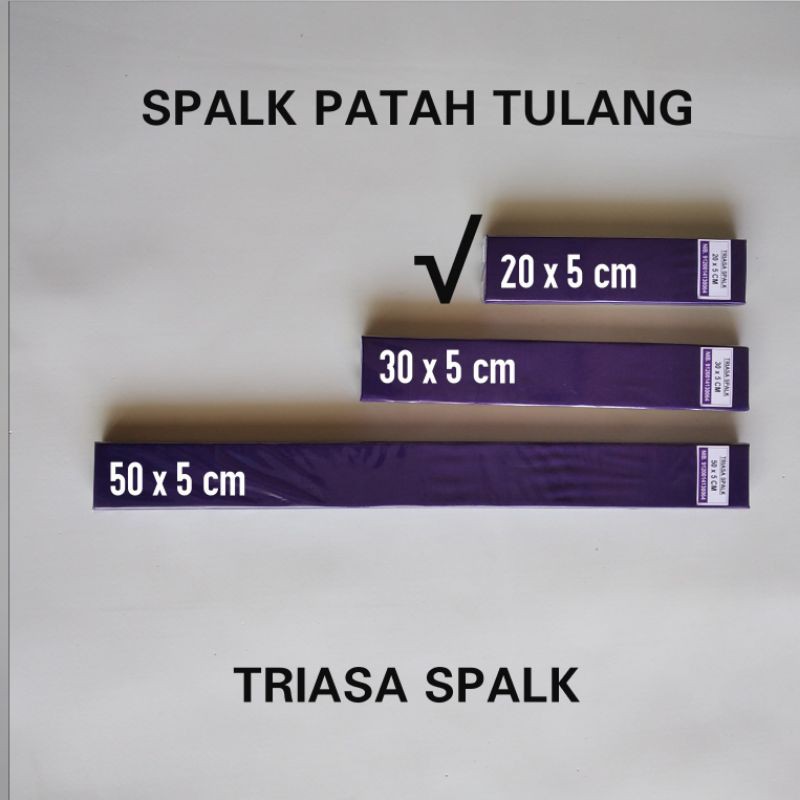 Jual Spalk ukuran 20 x 5 cm (bidai patah tulang) | Shopee Indonesia