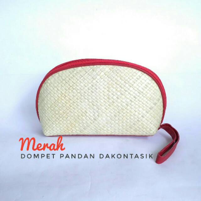 Jual DT-17180 Dompet Sekat Anyaman Pandan Polos Bisa Decoupage Khas ...