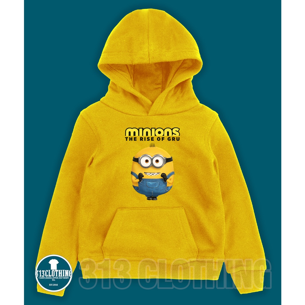 Jual Jaket Hoodie Anak Minons The Rise Of Gru Hoodie Sweater Anak ...