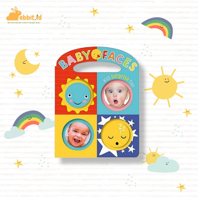 Jual My Faces With Surprise Flaps (Board Book) | Shopee Indonesia