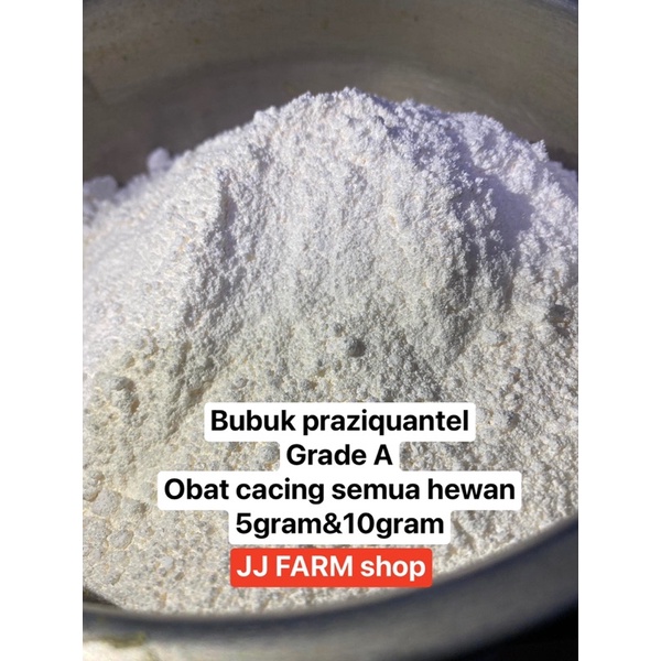 Jual praziquantel / prazi gold serbuk 5g & 10g obat cacing untuk ikan ...