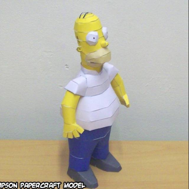 Jual Homer Simpson papercraft | Shopee Indonesia