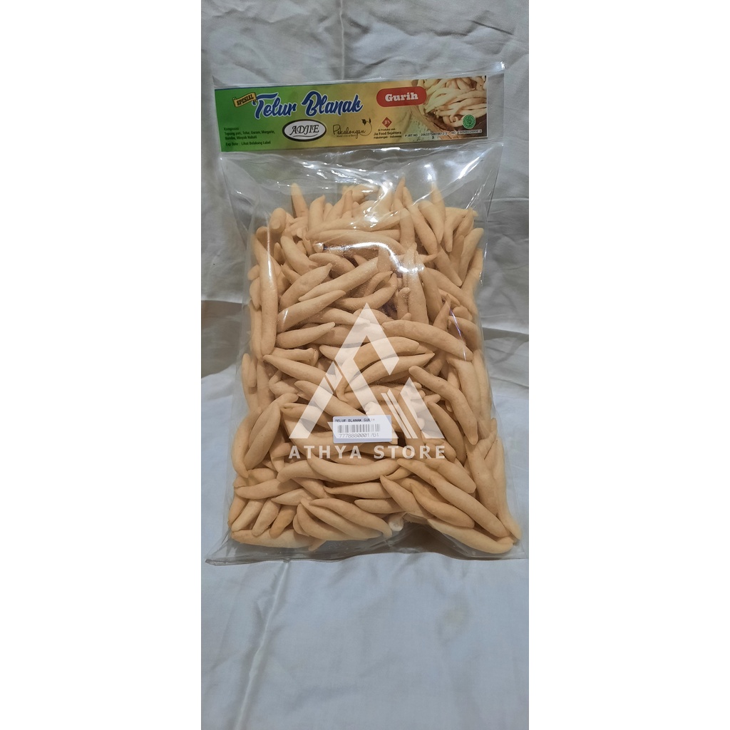 Jual Cemilan Kue Telur Gabus Gurih Jie Food 250gram | Telur Blanak ...