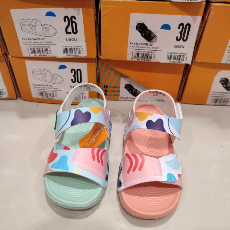 Jual yongkidz sepatu sandal anak perempuan ORIGINAL | Shopee Indonesia