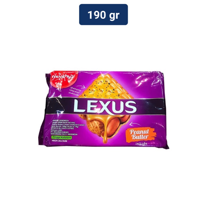 Jual Lexus Biskuit Peanut Family Pack 190 gr | Shopee Indonesia