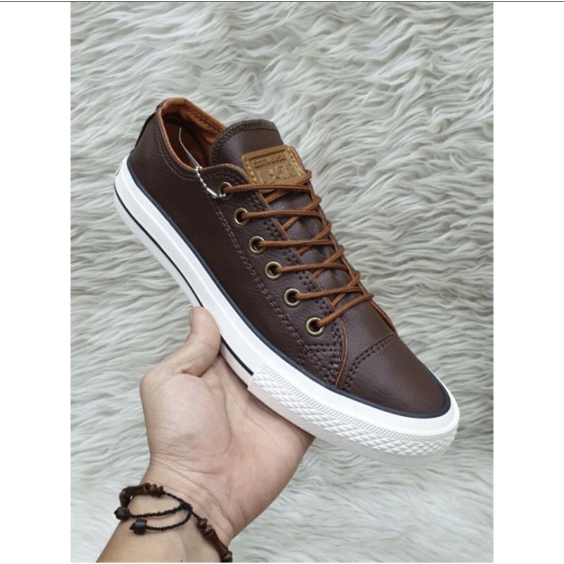 Jual SEPATU CONVERSE KULIT LEATHER WANITA DAN PRIA | Shopee Indonesia