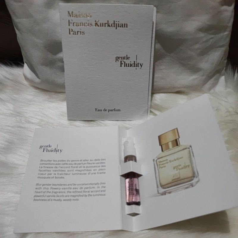 Jual Mfk gentle fluidity gold vial edp 2ml | Shopee Indonesia