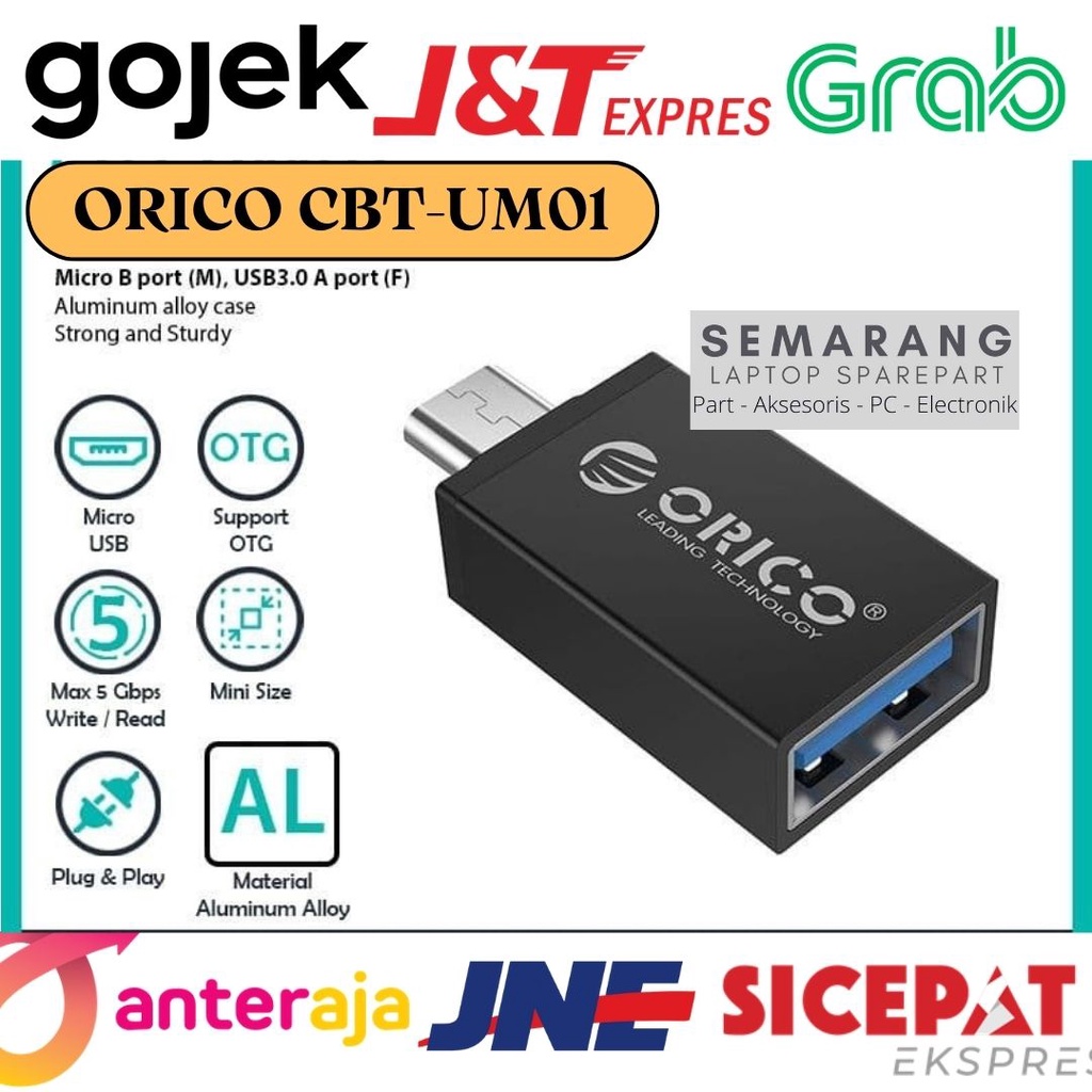 Jual ORICO CBT-UM01 OTG Micro USB to Usb 3.0 Adapter Converter Adapter ...