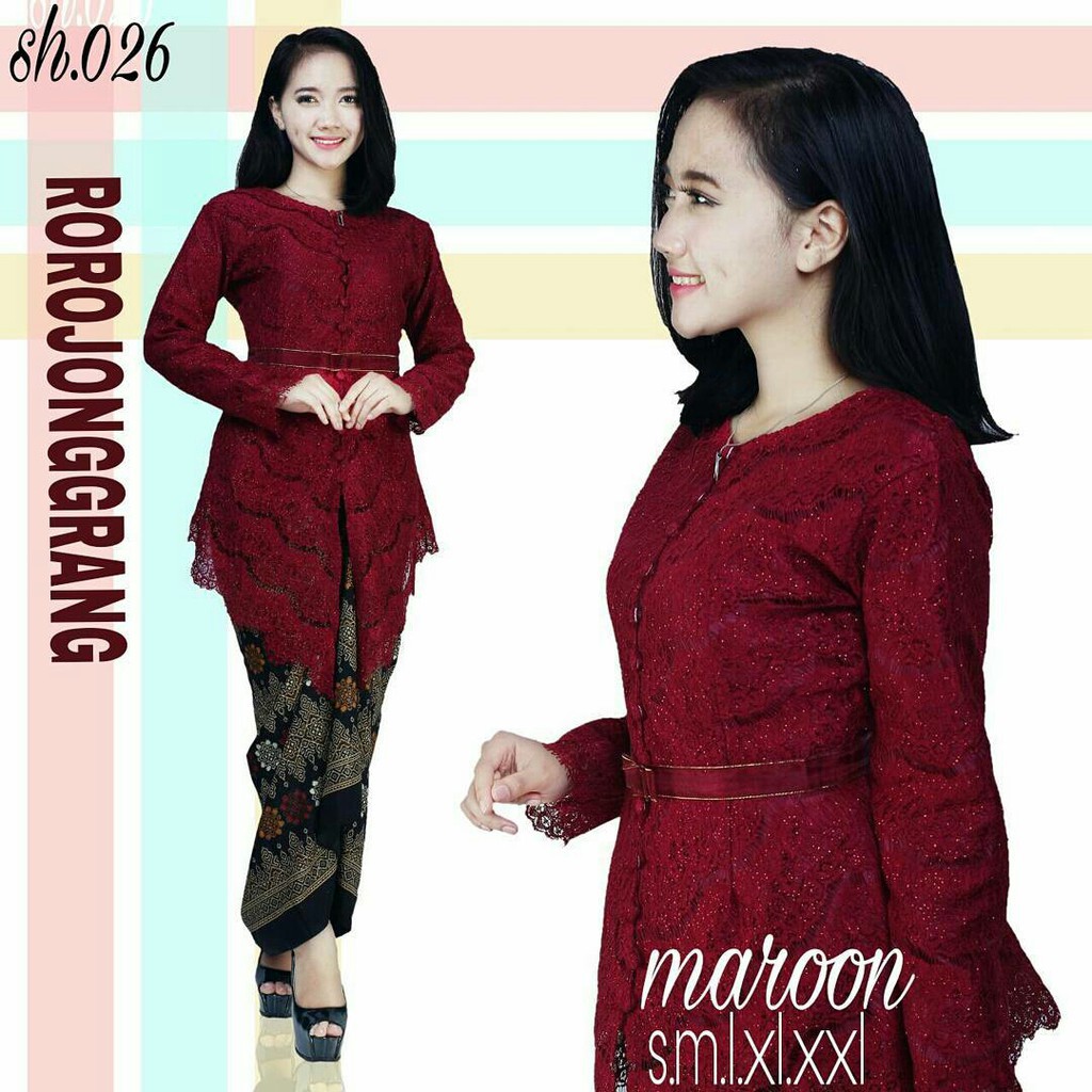 Jual KEBAYA MODERN KEBAYA BRUKAT FURING KEBAYA CANTIK KEBAYA WISUDA ...