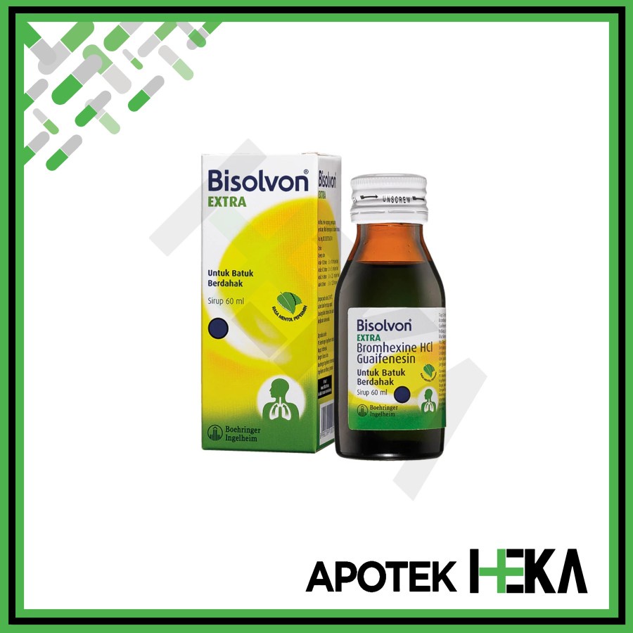 Jual Bisolvon Extra Syrup 60 ml - Sirup Obat Batuk Berdahak (BANDUNG ...