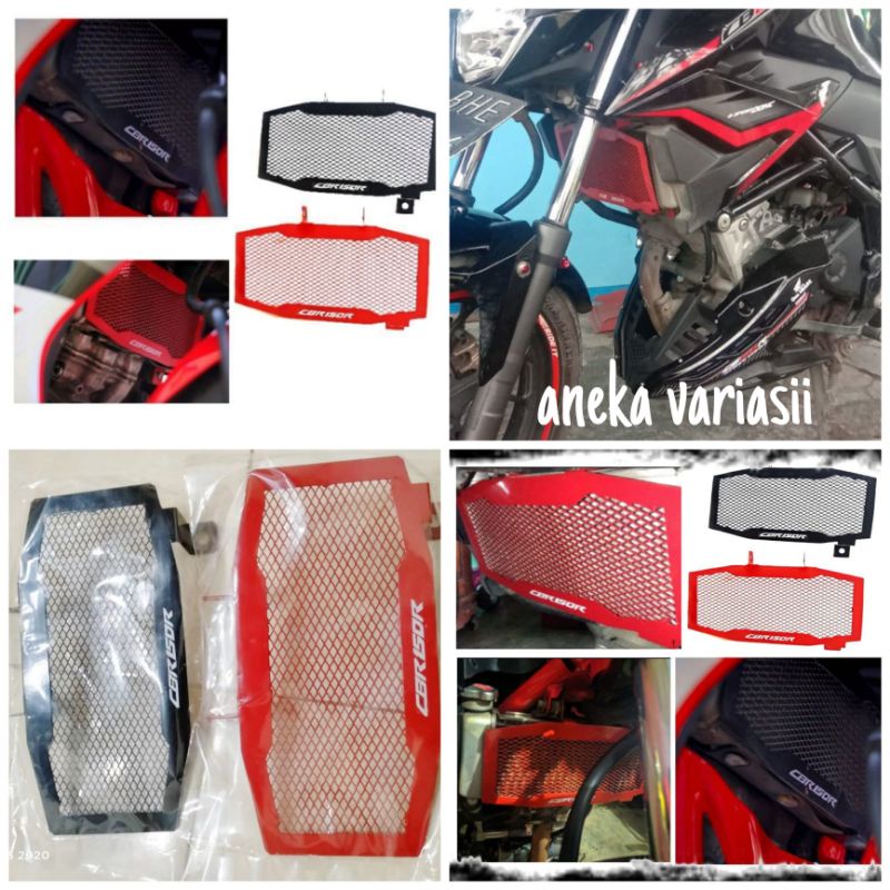 Jual Cover radiator cb150r new dan cbr150r new, tutup radiator | Shopee ...