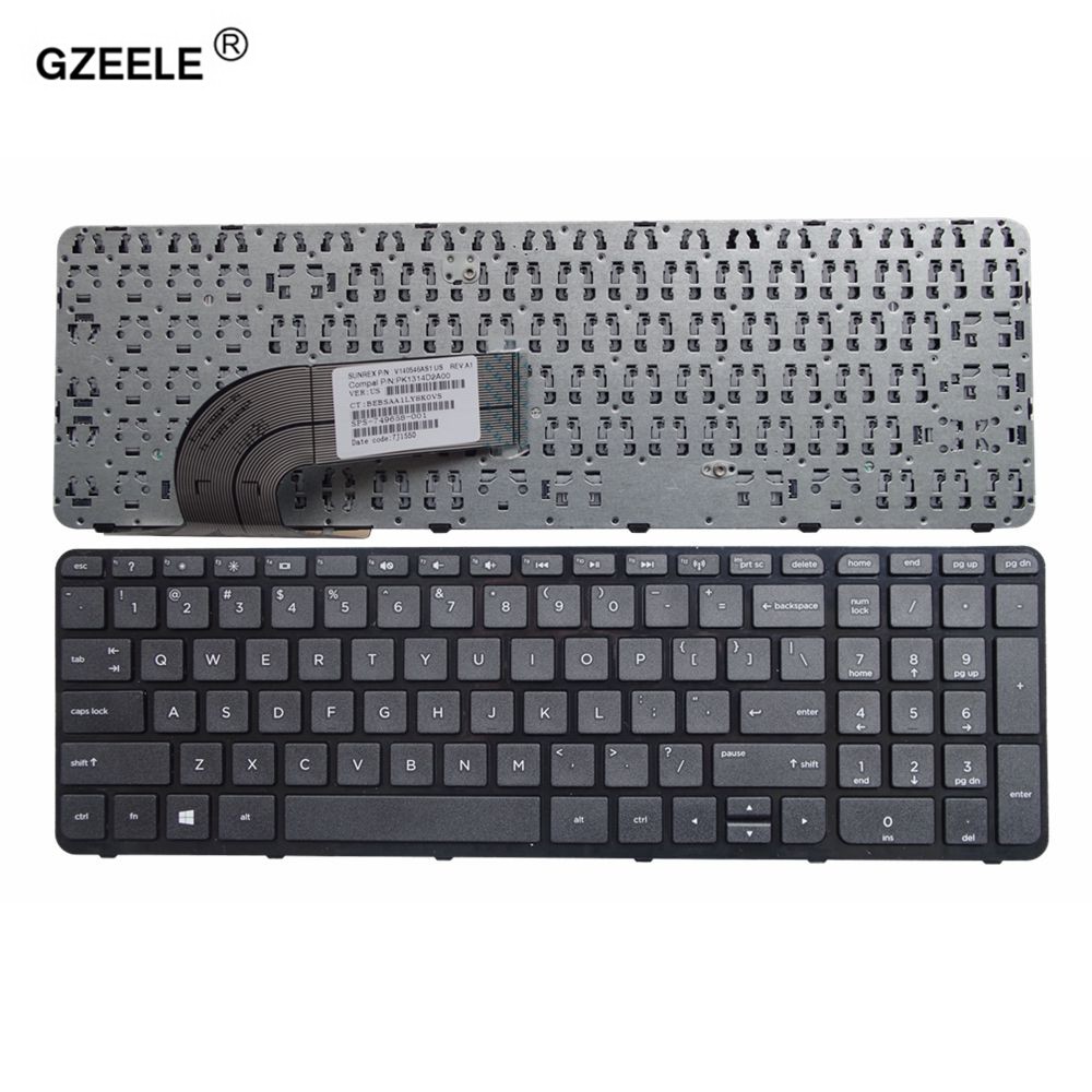 Jual PRODUK IMPORT GZEELE English New Laptop keyboard for HP 15-f000 15 ...