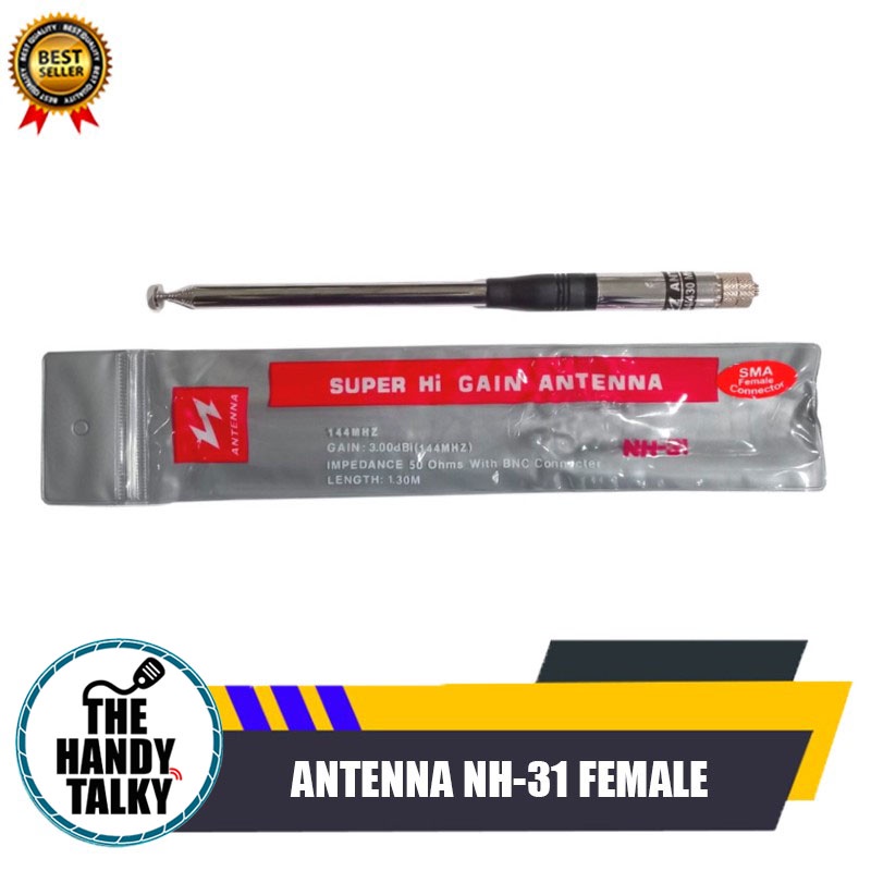 Jual ANTENNA HANDYTALKY TARIK NH-31 ANTENNA TARIK HT NH 31 SMA FEMALE | Shopee Indonesia