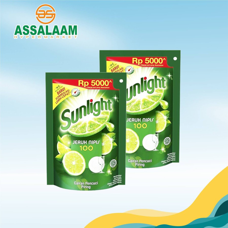 Jual SUNLIGHT LIME REF 210ML /PCS | Shopee Indonesia