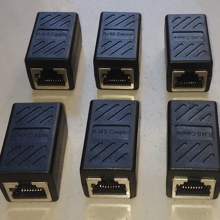 Jual RJ45 COUPLER (FEMALE TO FEMALE) | Shopee Indonesia