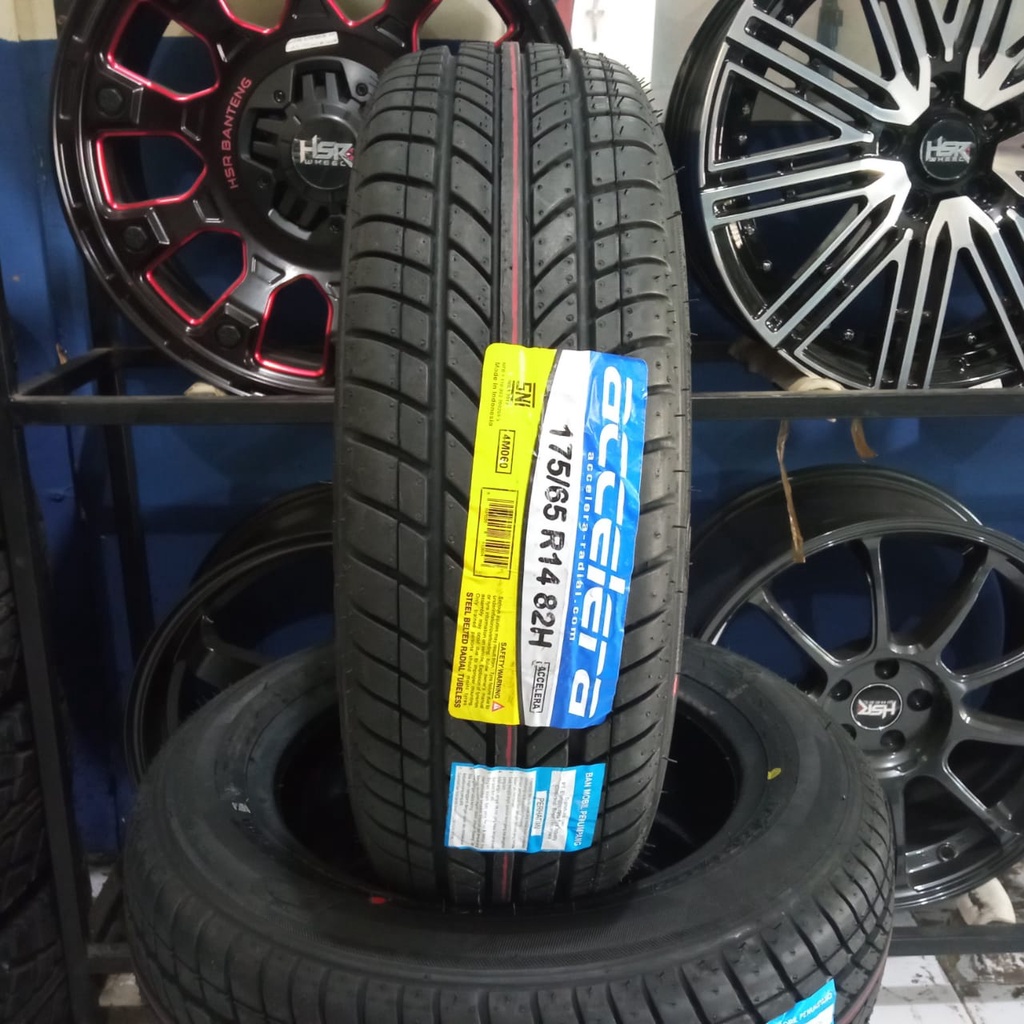 Jual ban mobil agya sigra ring 14 ukuran 175 65 r14 merk accelera ban tubles | Shopee Indonesia