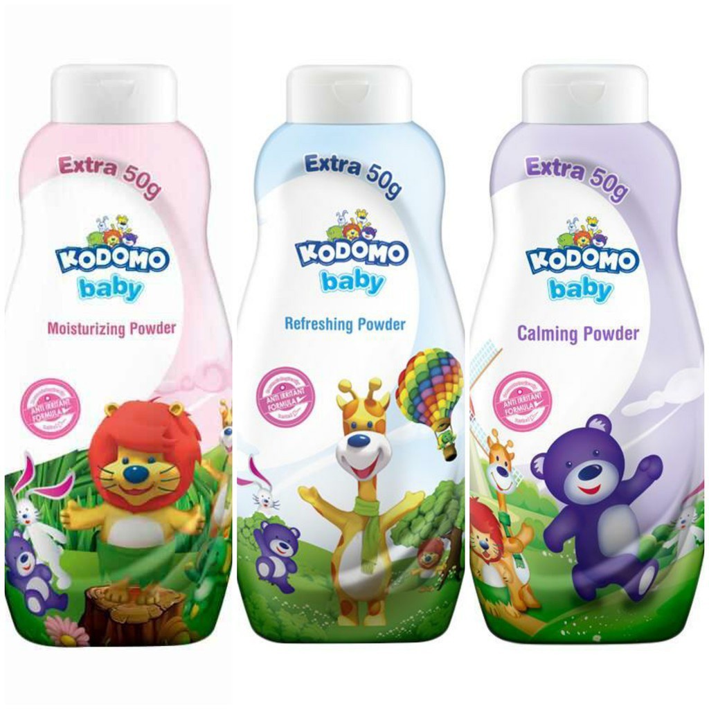 Jual Kodomo Baby Powder 200+50 gr | Shopee Indonesia