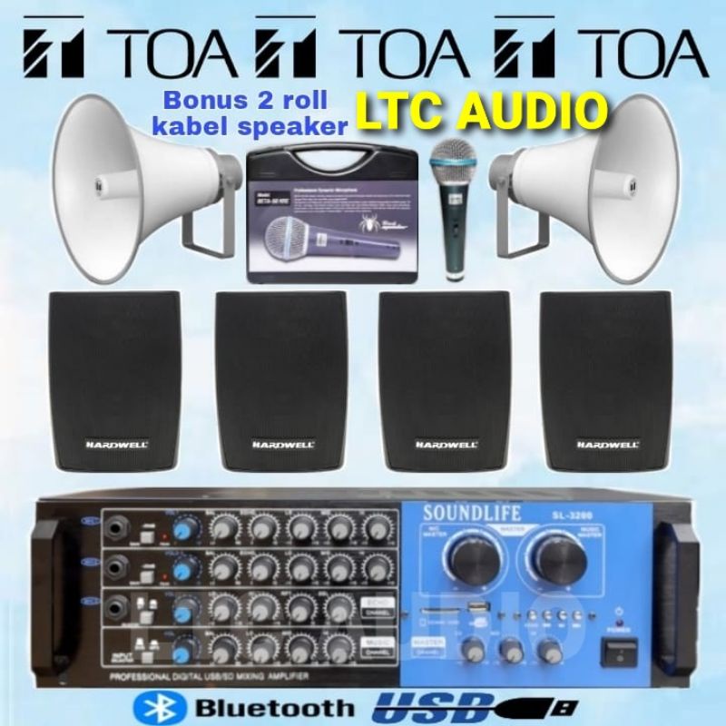 Jual PAKET SOUND SYSTEM TOA MASJID &MUSHOLA UNTUK OUTDOOR-INDOOR ...