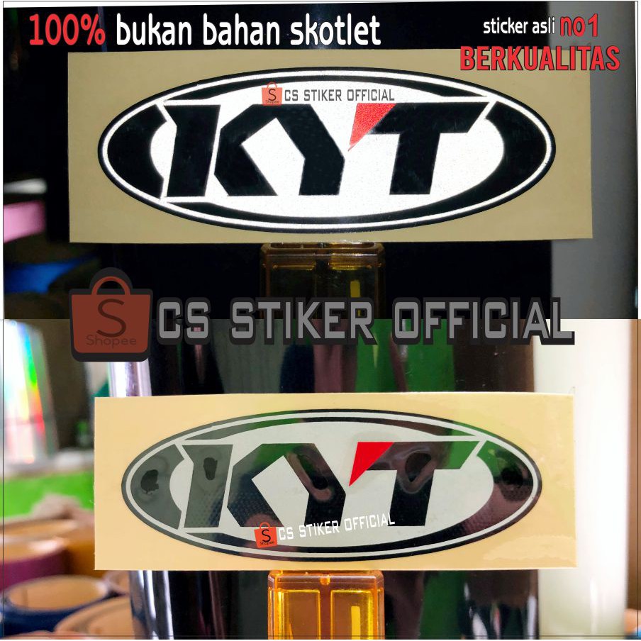 Jual STIKER CUTTING KYT sticker logo KYT | Shopee Indonesia