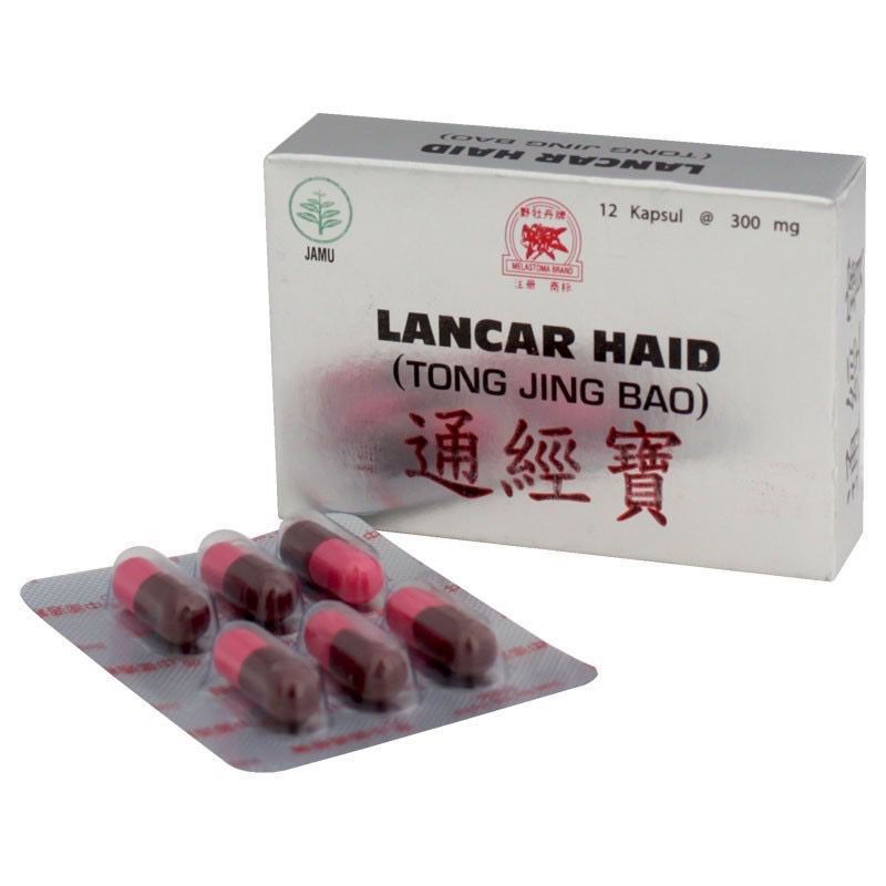 Jual LANCAR HAID TONG JING BAO 12 KAPSUL MENSTRUASI WANITA nyeri haid ...