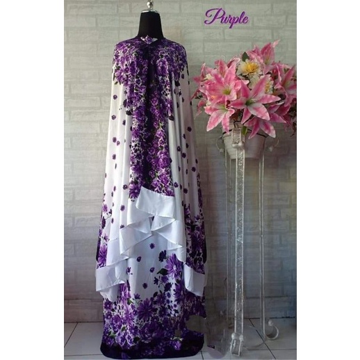 Jual Mukena bali jumbo/ mukena Bali krisan/ mukena bunga bunga/mukena ...