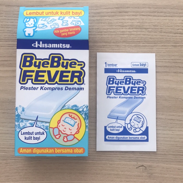 Jual Bye Bye Fever - Harga Per Lembar 4 x 8 cm | Shopee Indonesia