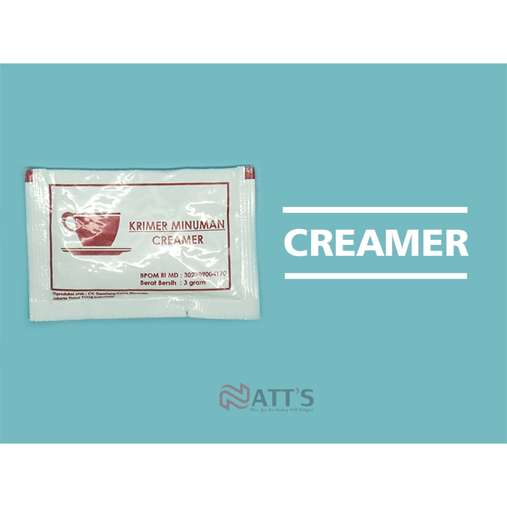 Jual krimer/ creamer sachet/ creamer steak 250 pcs | Shopee Indonesia
