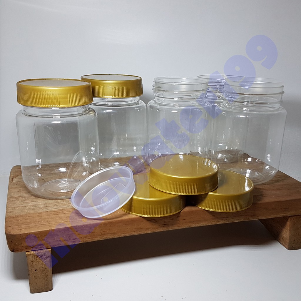 Jual JAR 200 ML BULAT BAHAN PLASTIK PET MINIMAL 20 PCS | Shopee Indonesia