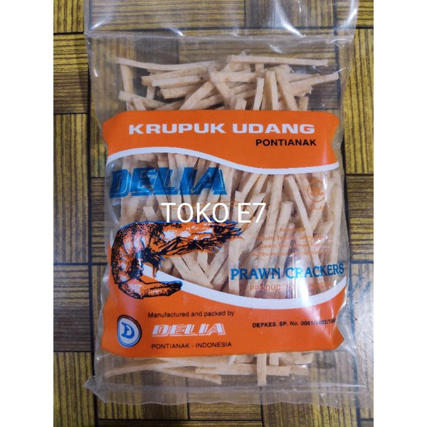 Jual KERUPUK UDANG STIK DELIA KHAS PONTIANAK | Shopee Indonesia