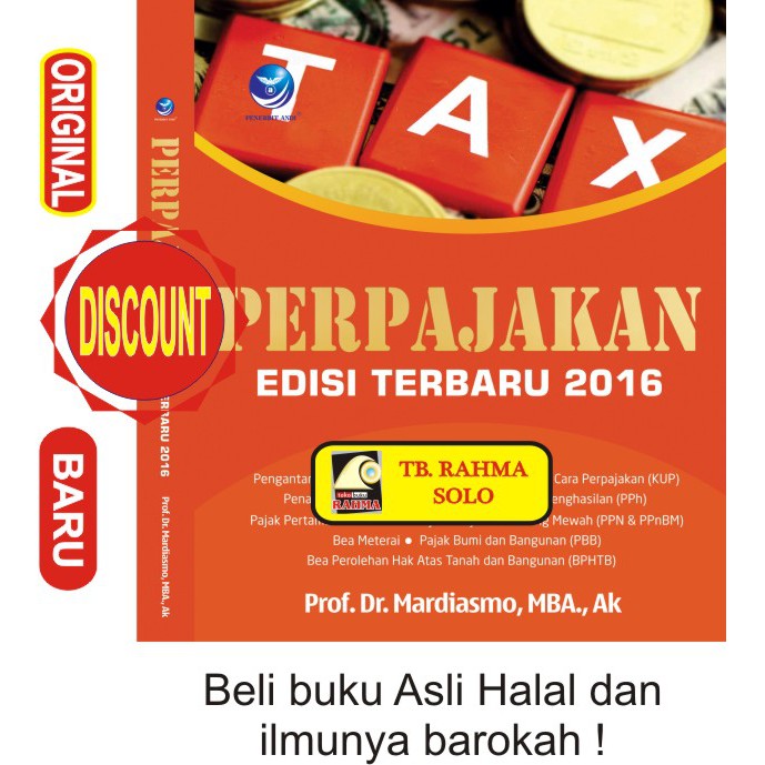 Jual Perpajakan Edisi Terbaru 2016 Mardiasmo ANDI Buku Original ... Jual Perpajakan Edisi Terbaru 2016 Mardiasmo ANDI Buku Original ...