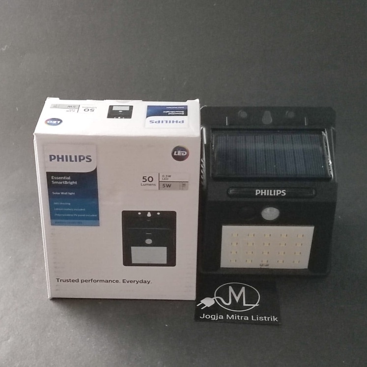 Jual PHILIPS ESSENTIAL SMARTBRIGHT SOLAR WALL LIGHT SMALL - PUTIH ...