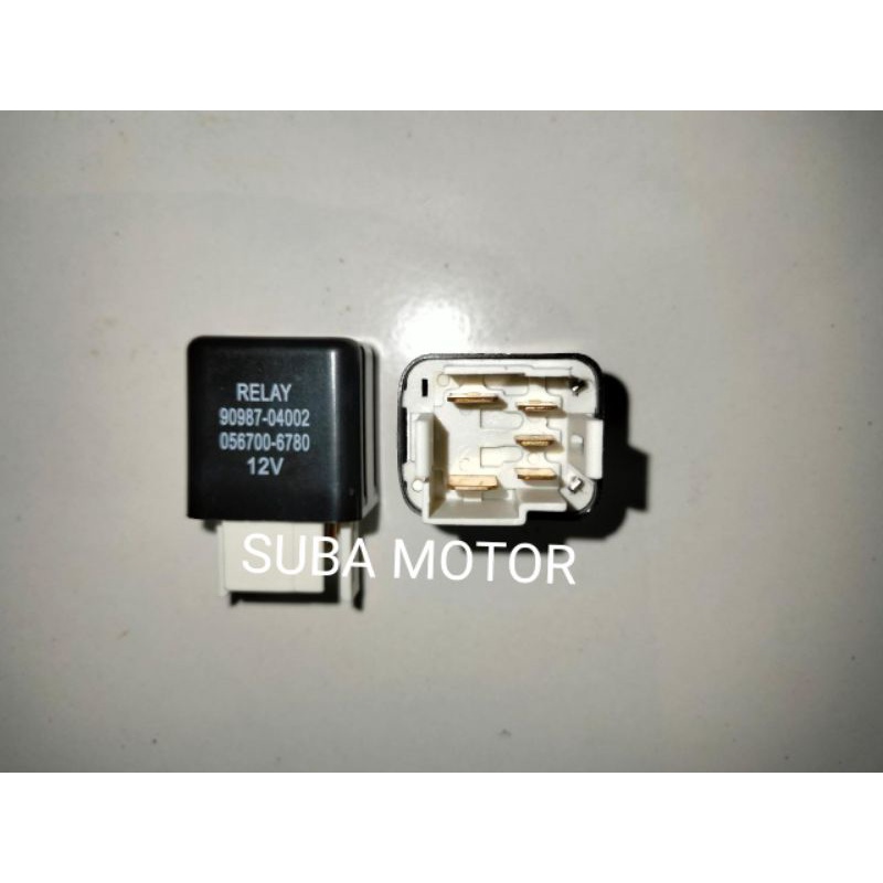 Jual RELAY BLOWER 90987-04002 KAKI5 RELAY MAIN ENGINE EFI FUSE BOX ...
