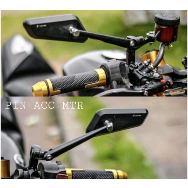 Jual Promo Spion RIZOMA Circuit 744 Black original r RIZOMA Almunium ...