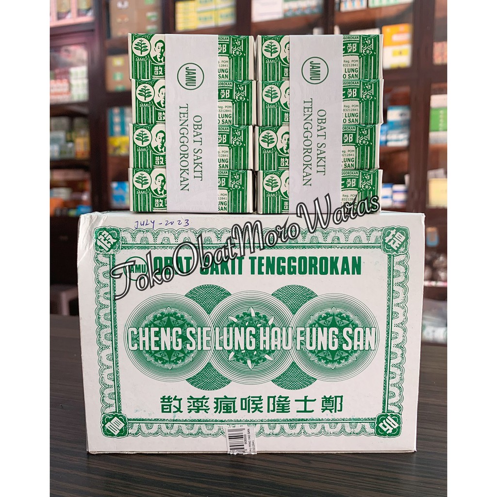 Jual CHENG SIE LUNG HAU FUNG SAN - Obat sakit tenggorokan, sariawan ...
