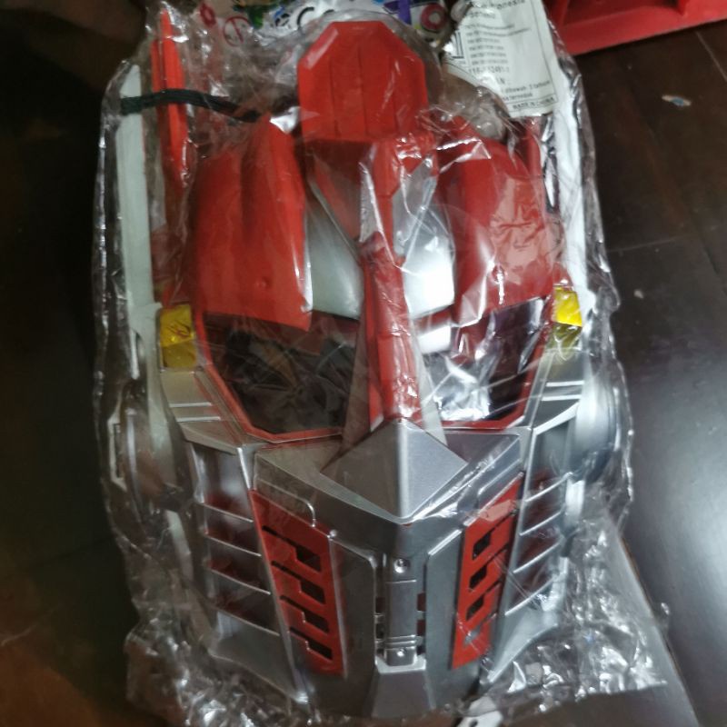 Jual mainan topeng superhero transformer optimus prime avengers 4d1w ...