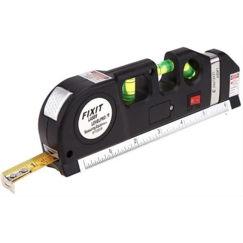 Jual METERAN 250 CM LASER meteran laser penggaris laser 15 CM ...