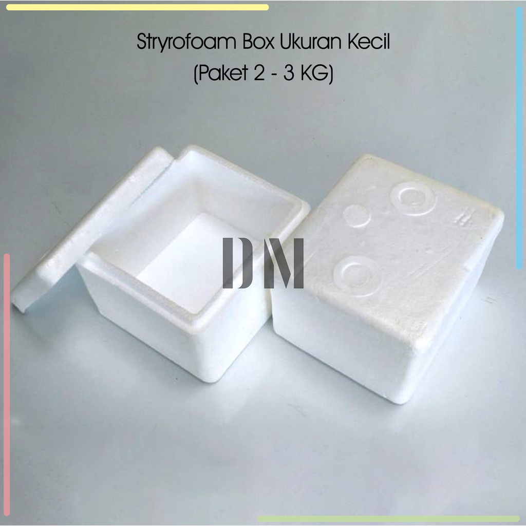 Jual Styrofoam Gabus Sterofoam Sterofom Kotak Cooler Box Makanan Es ...