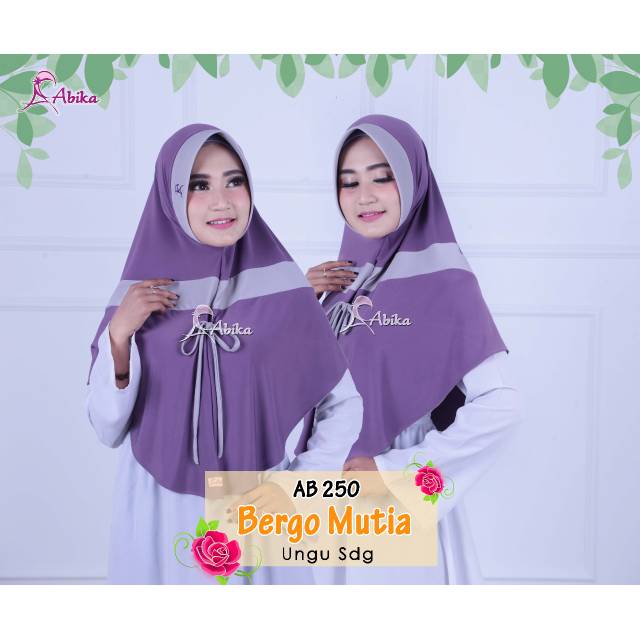 Jual Bergo | bergo mutia by Abika | Shopee Indonesia
