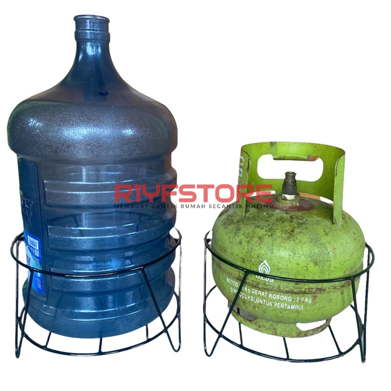 Jual Tatakan Tabung Gas LPG 3 kg / Tempat Galon Air / Stand Pot Bunga ...