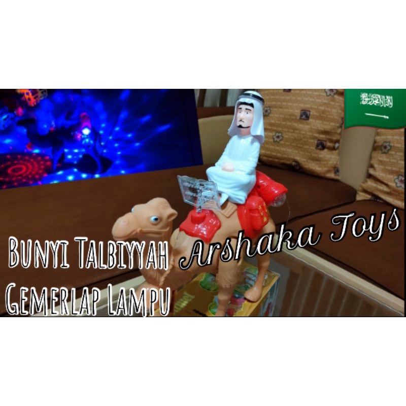 Jual Mainan Unta Arab. Bisa Nyala, Bunyi Talbiyyah dan Ngaji (Harga ...