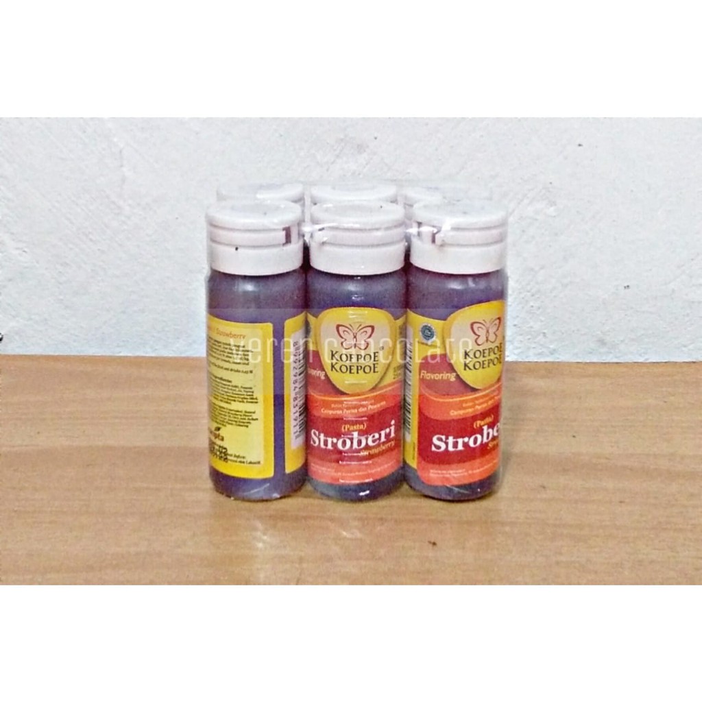 Jual KOEPOE KOEPOE PERISA PASTA STRAWBERRY 25ML | Shopee Indonesia