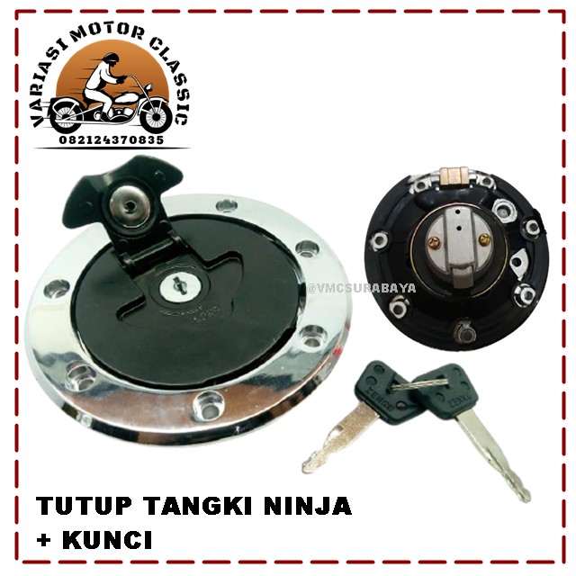 Jual TUTUP TANGKI NINJA PLUS KUNCI | Shopee Indonesia