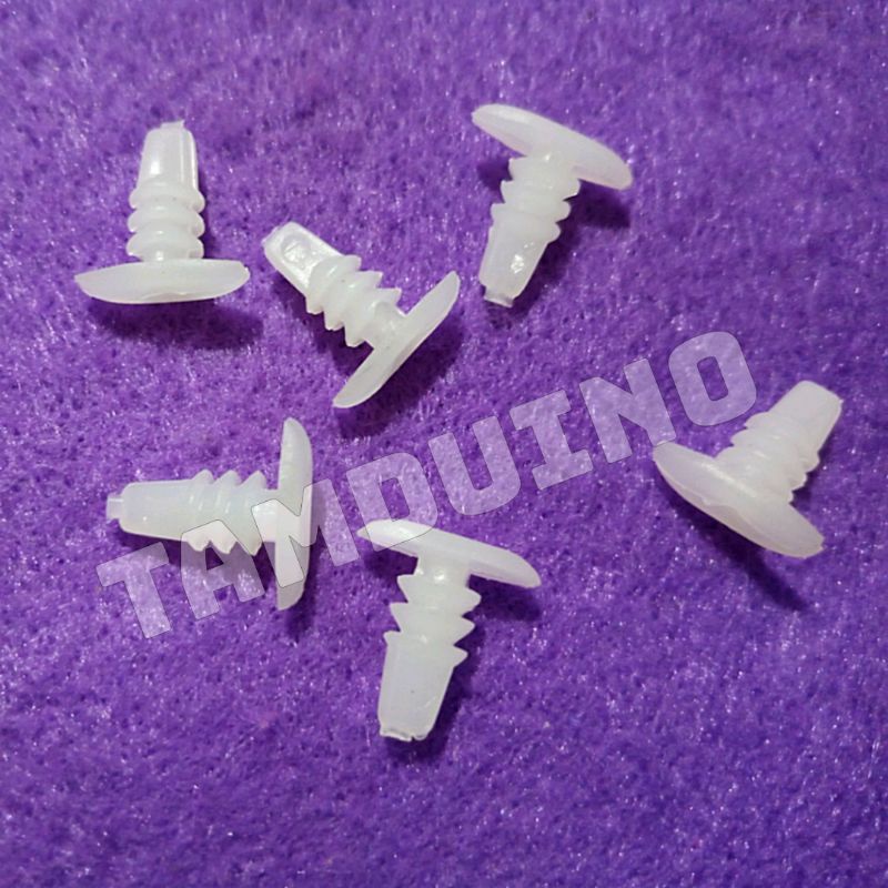 Jual KLIP KANCING CLIP KARET BALON PINTU - KAP MESIN- BENTUK T ...