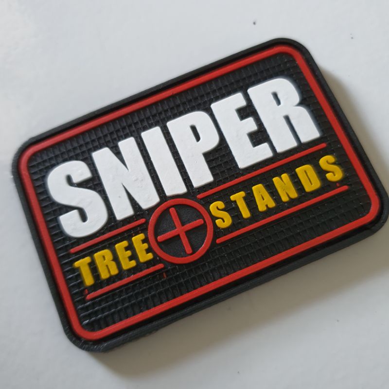 Jual Patch rubber SNIPER/tempelan emblem karet military army tactical ...